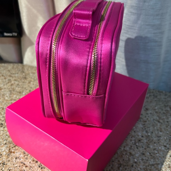 Prada | Bags | Prada Pink Cosmetic Bag Handbag | Poshmark